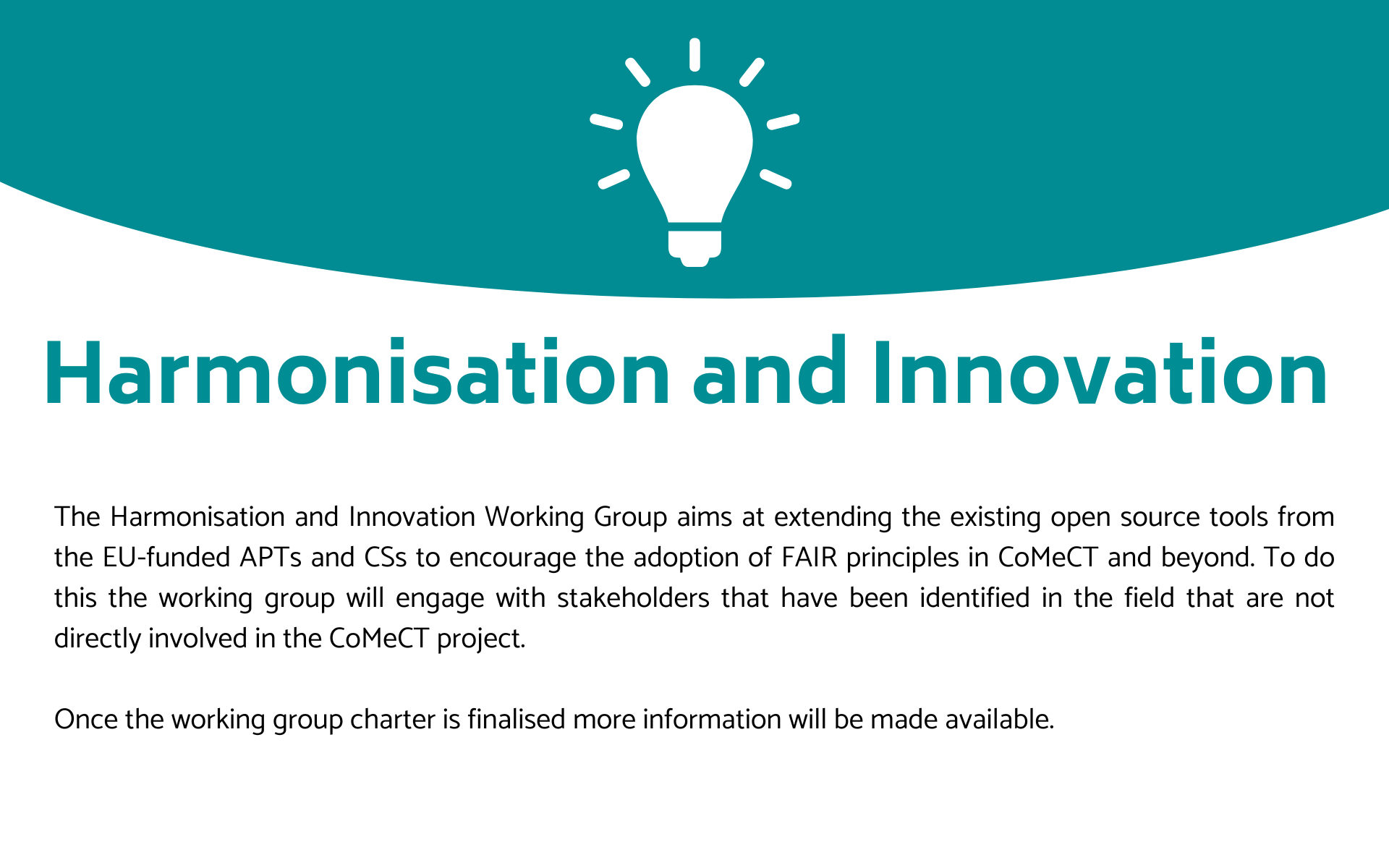 Working Group | CoMeCT